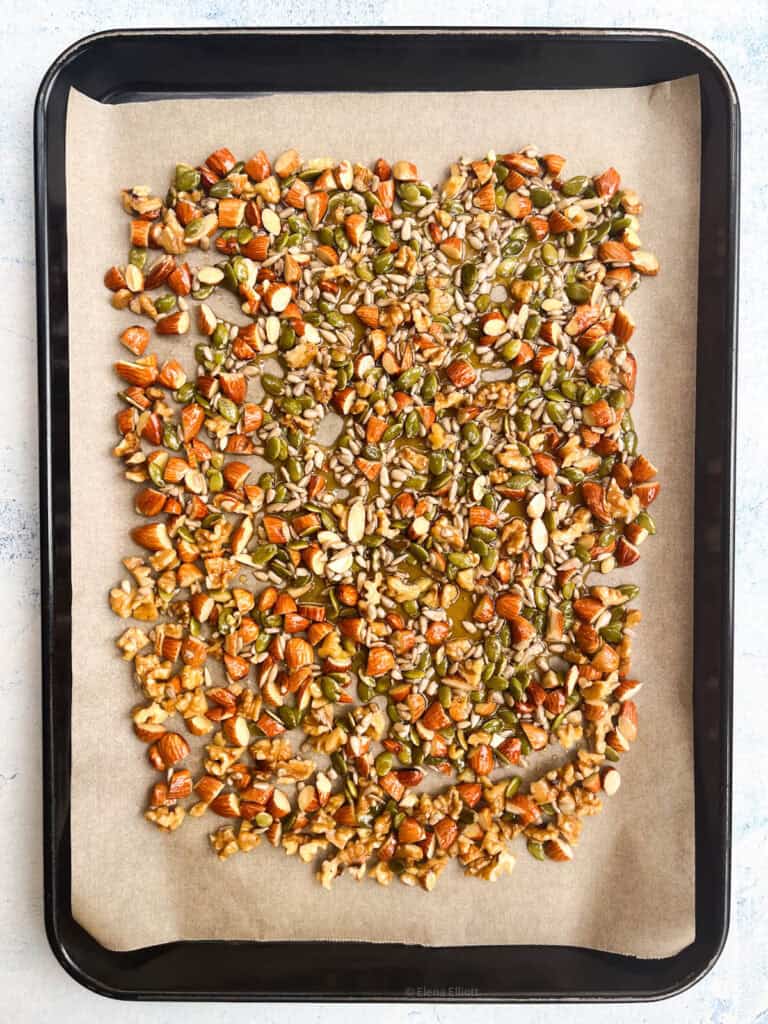Nut Crumble – Quick and Easy Recipe – A Is For Apple AU