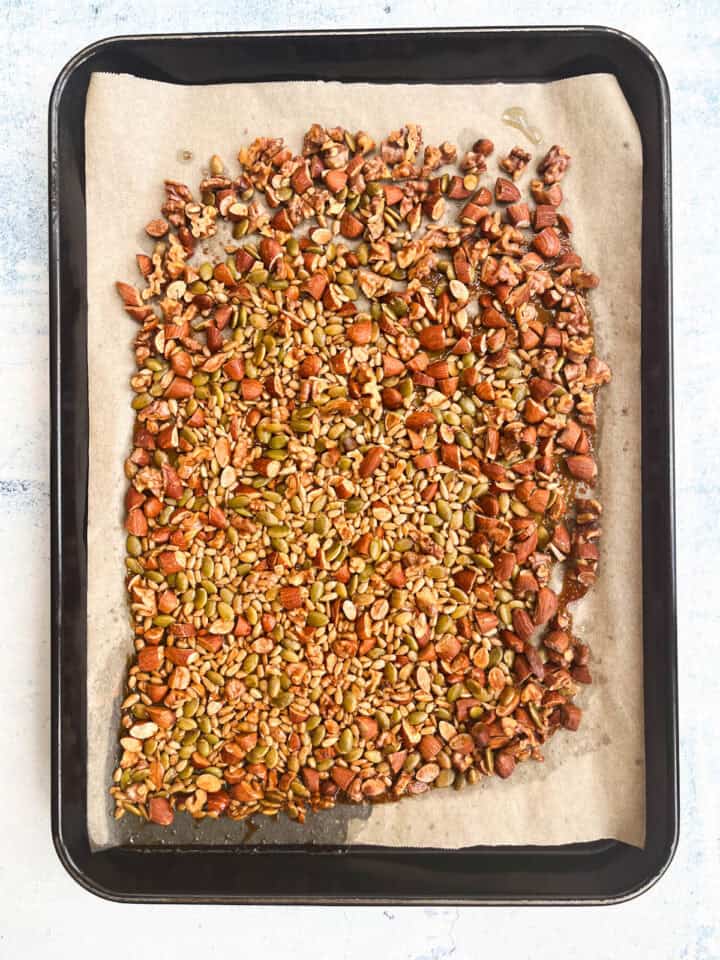 Nut Crumble – Quick and Easy Recipe – A Is For Apple AU