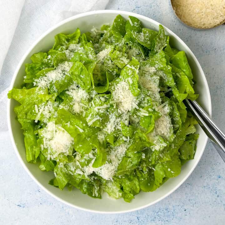 Green Salad With Honey Lemon Dressing - A Is For Apple AU