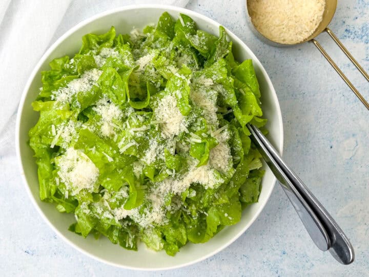 Green Salad With Honey Lemon Dressing - A Is For Apple AU